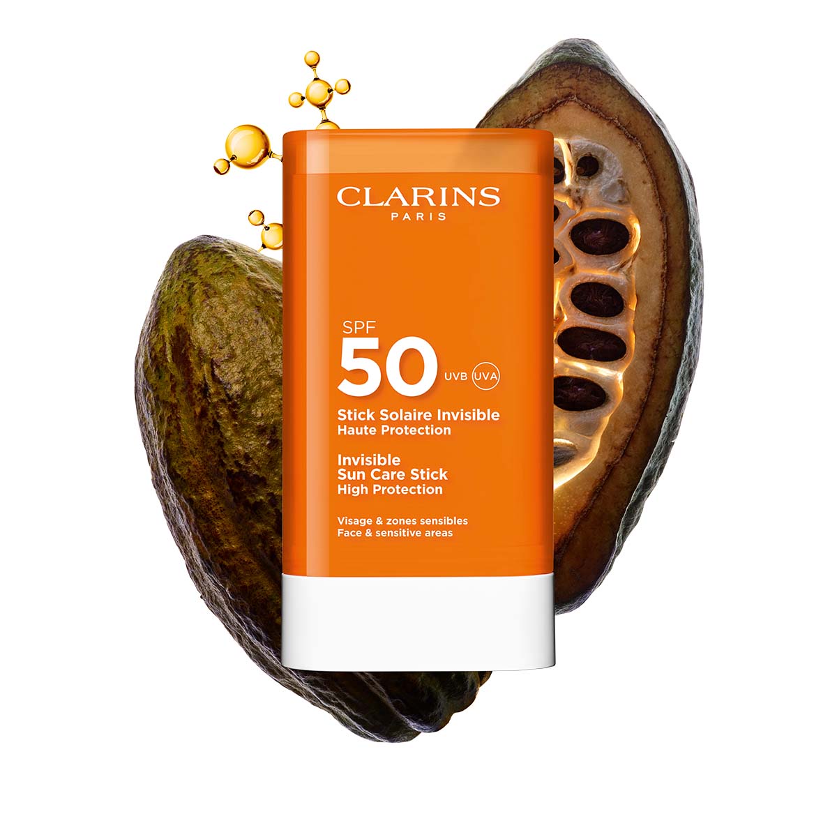 Invisible Sun Care Stick High Protection SPF 50 | CLARINS®