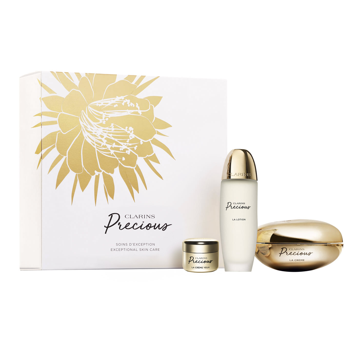 Coffret Prêt à Offrir- Clarins Precious Soins d'Exception | CLARINS®
